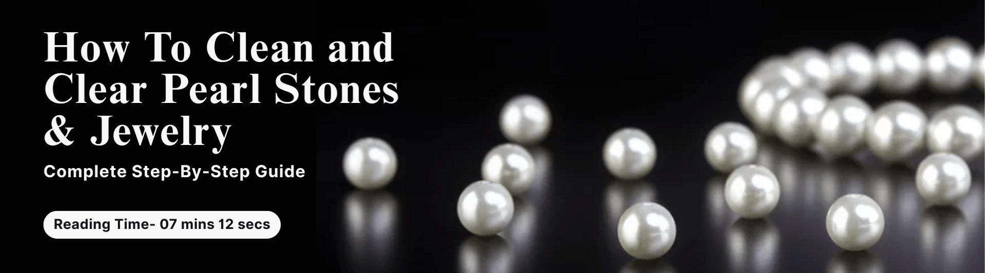 How To Clean and Clear Pearl Stones & Jewelry-Complete Step-By-Step Gu ...