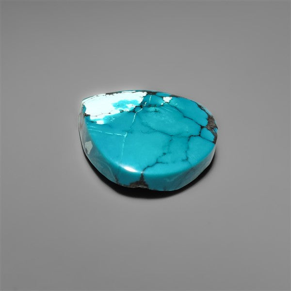 Turquoise | Hubei Turquoise Cabochon (19X20X5 mm) | Gemstones For Sale