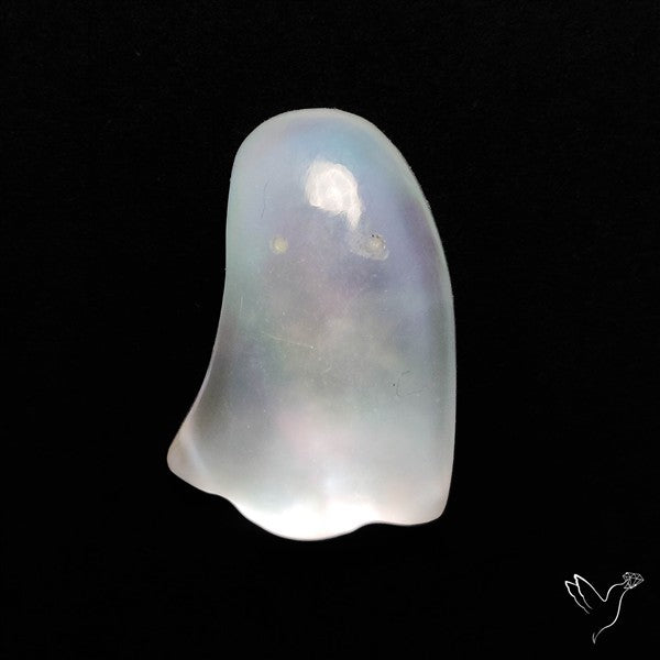 Buy Himalayan Quartz With Mother Of Pearl Ghost Carving Doublet N35995 ...
