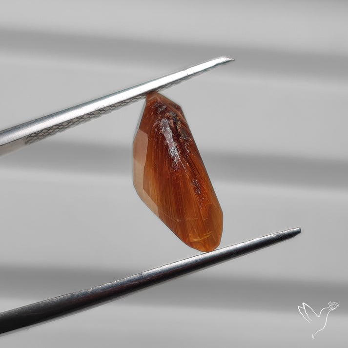 Rutilated Quartz | AAA Faceted Golden Rutilated Quartz (13X11X7 mm ...