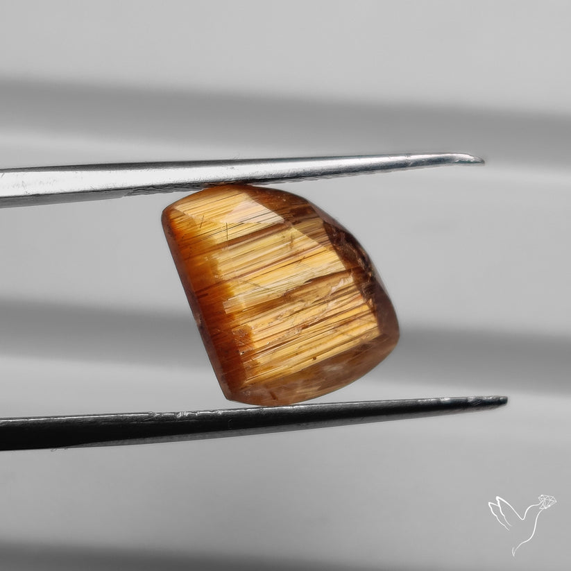 Rutilated Quartz | AAA Faceted Golden Rutilated Quartz (13X11X7 mm ...