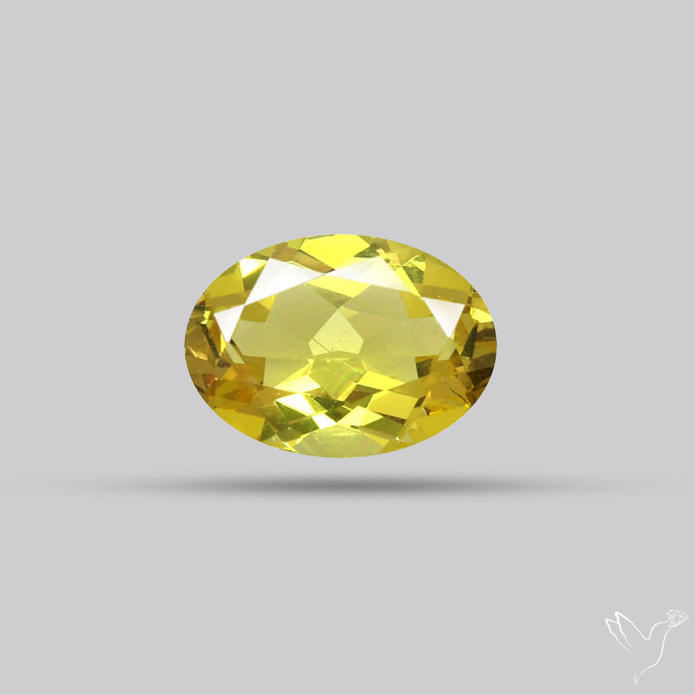 Fine Heliodor | Heliodor Natural Yellow Beryl (5.9X8.1X3.4 mm ...