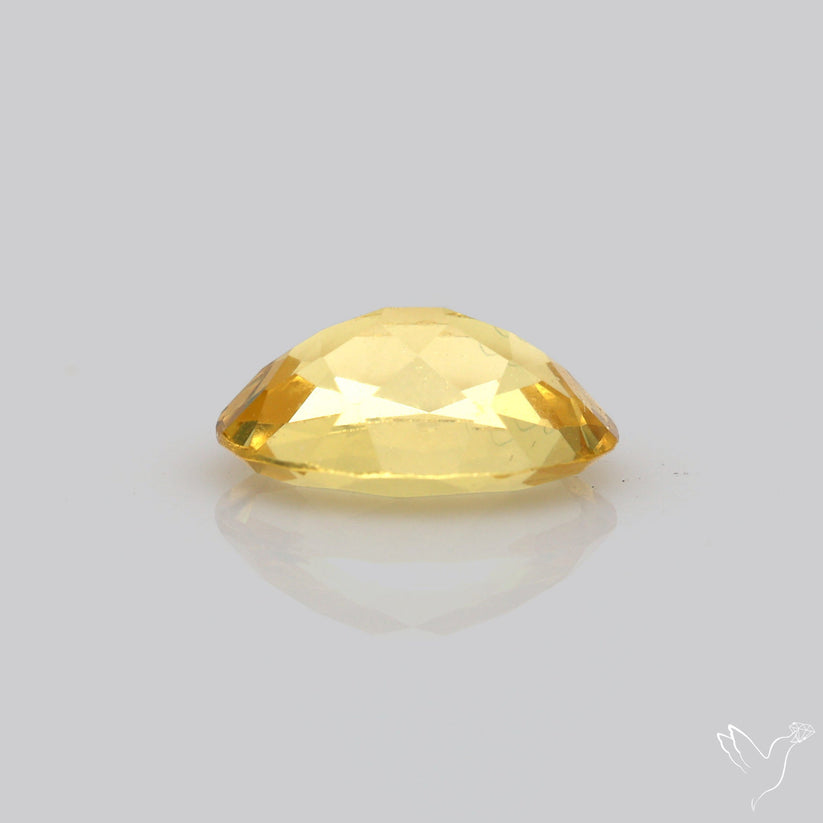 Fine Heliodor | Heliodor Natural Yellow Beryl (5.9X8.1X3.4 mm ...