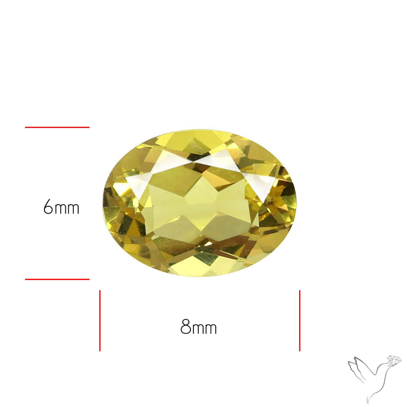 Fine Heliodor | Heliodor Natural Yellow Beryl (6X8X3.9 mm) | Gemstones ...