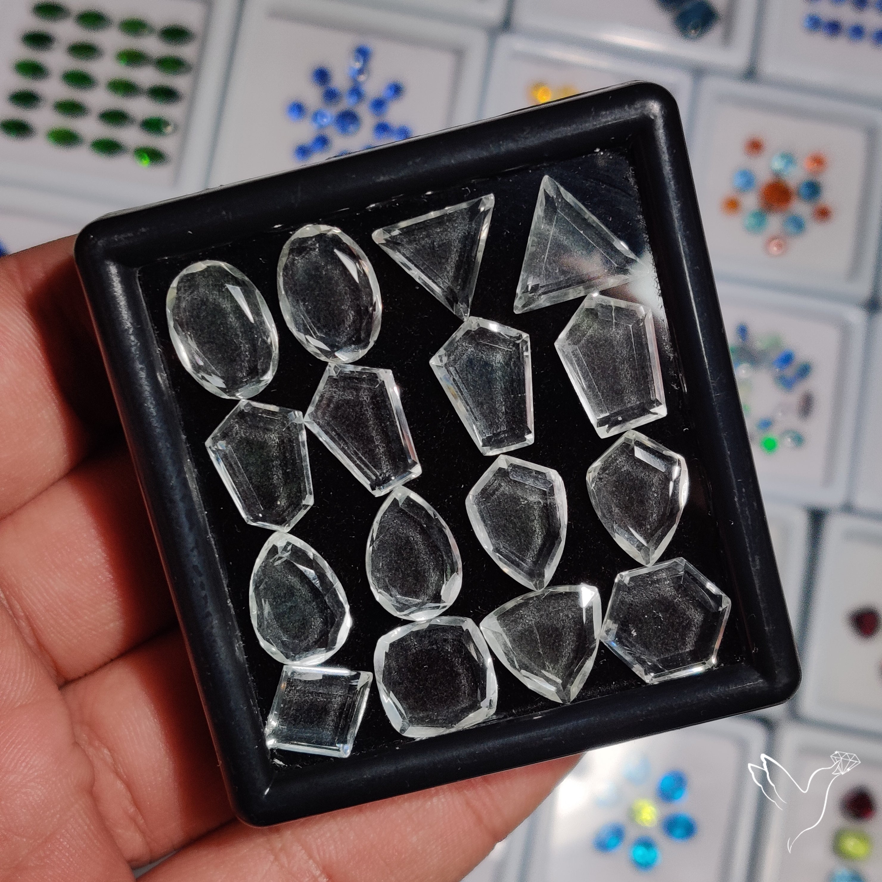 Quartz | Portrait Himalayan Clear Quartz Set (11.5 - 13.9 mm ...