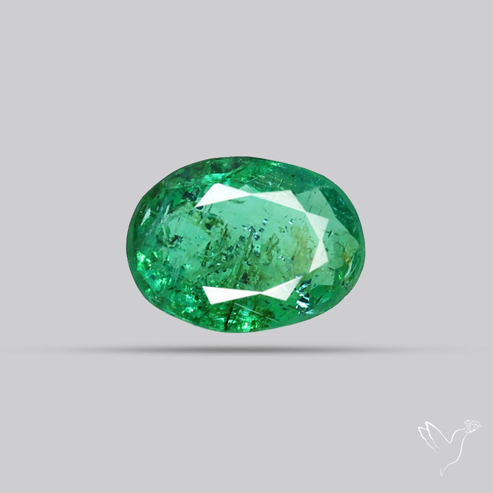 Fine Emerald | Zambian Emerald Faceted (4.5X6.1X2.9 mm) | Gemstones For ...