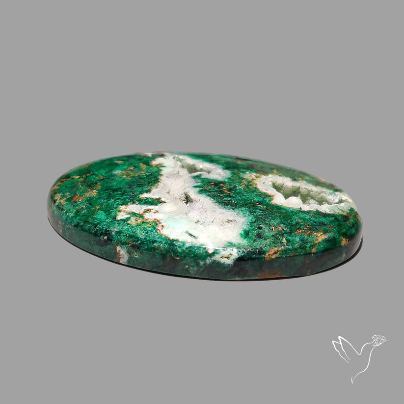 Chrysocolla | Australian Chrysocolla With Druzy Pocket (49X35X6 mm ...