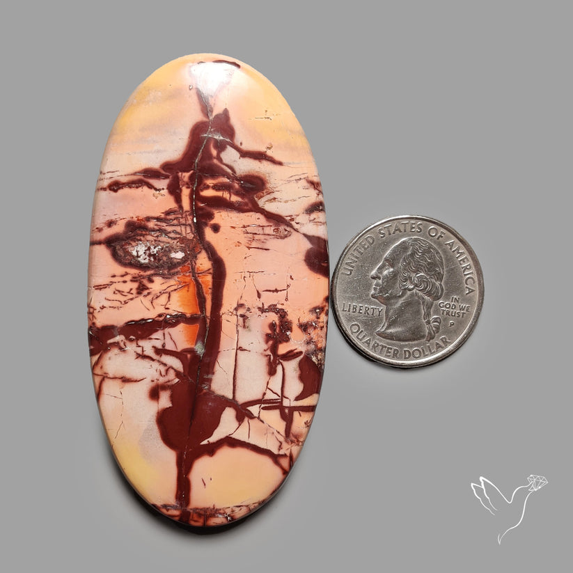 Atlas Mountain Jasper | Atlas Mountain Jasper Cabochon Large Sized ...