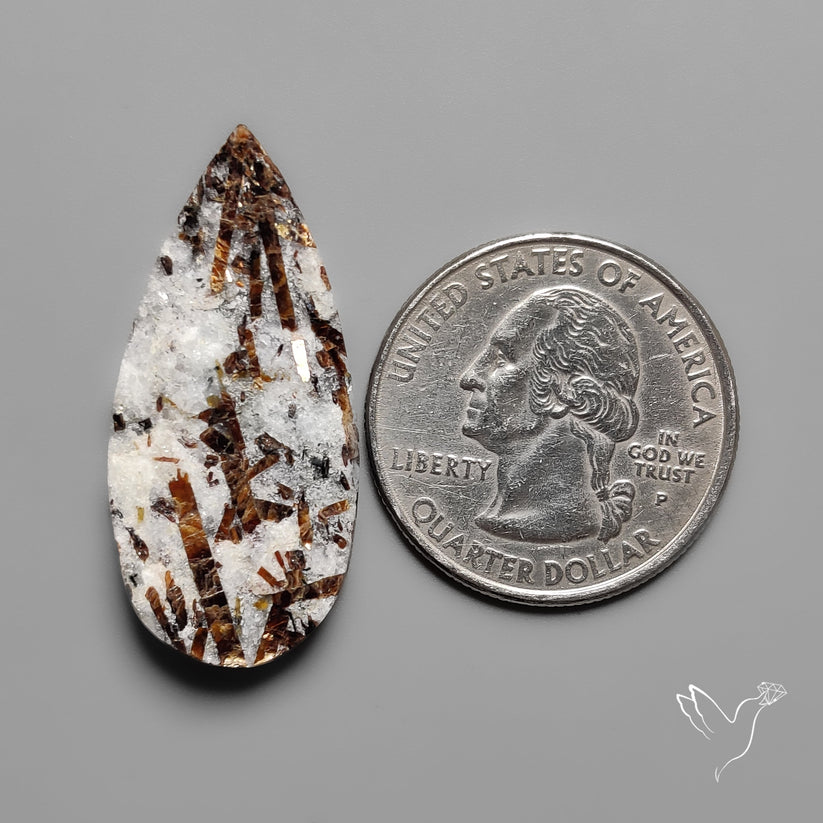 Astrophyllite | Raw Face Astrophyllite (34X15X4 mm) | Gemstones For Sale