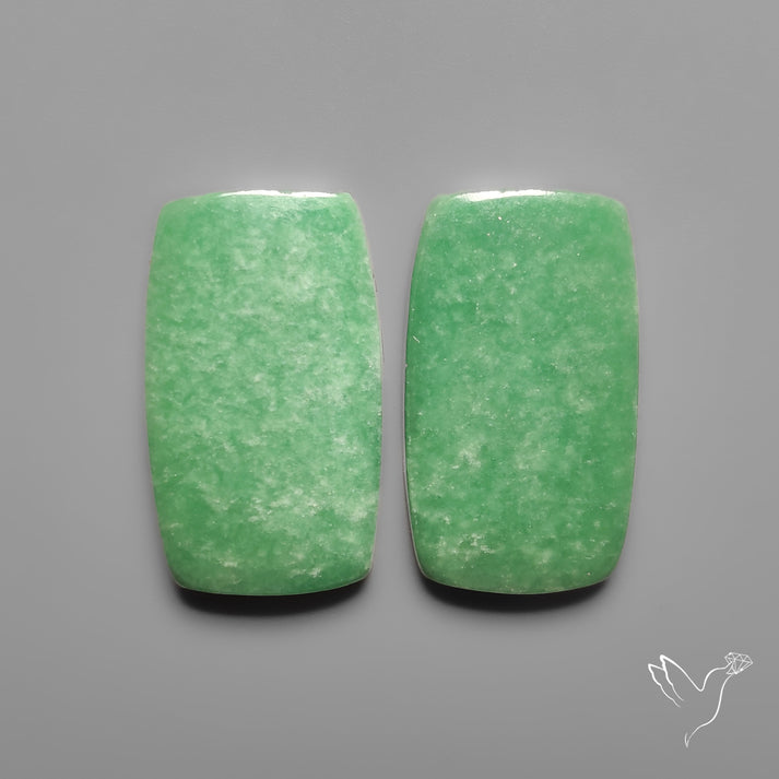 Variscite | Lucin Variscites Pair (19X11X3 mm) | Gemstones For Sale