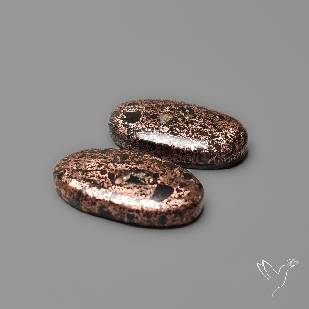 Native Copper | Rare Native Copper In Basalt Pair (17X10X3 mm ...