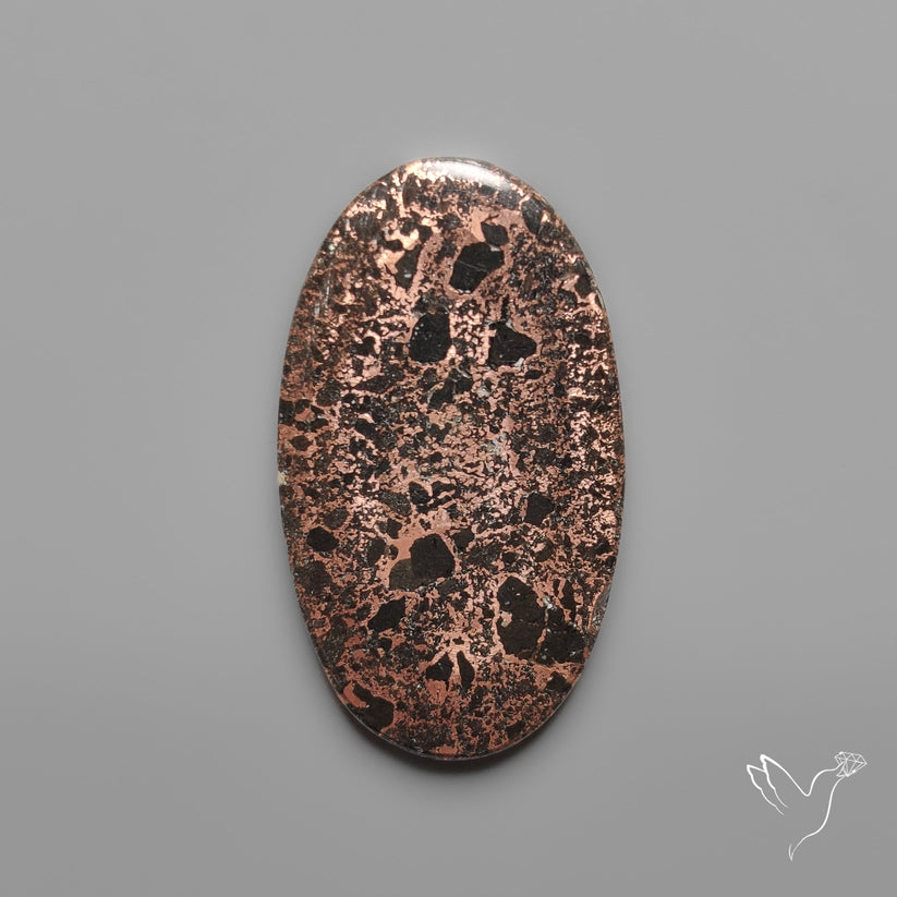 Native Copper | Native Copper In Basalt Cabochon (23X13X2 mm ...