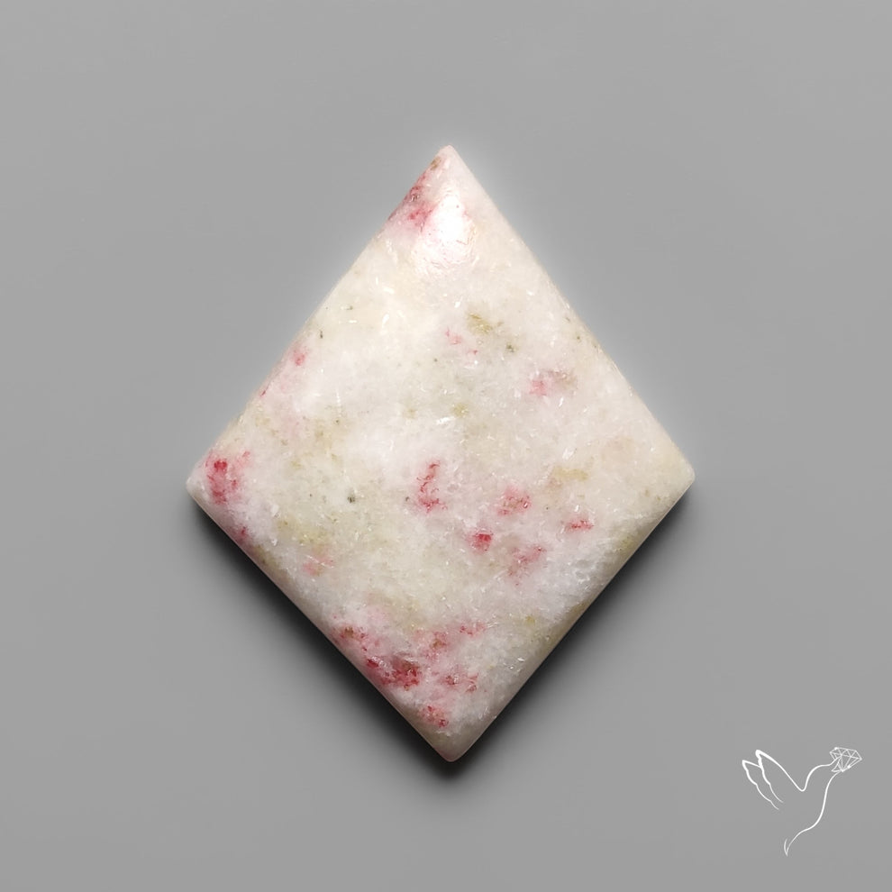 Cinnabar | Cinnabar Cabochon (27X22X6 mm) | Gemstones For Sale