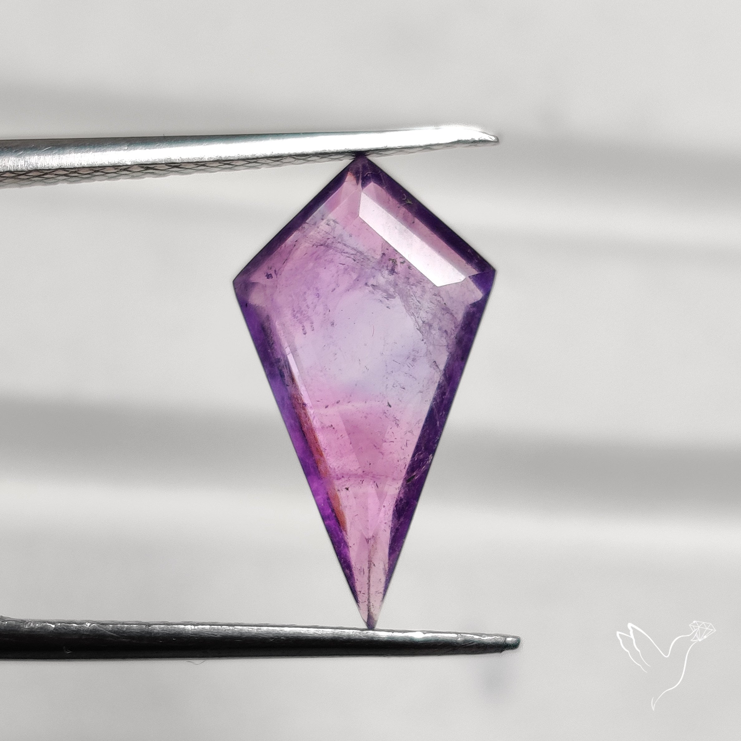 Amethyst | Portrait Cut Amethyst Step Cut (19x10x4 mm) | Gemstones For Sale