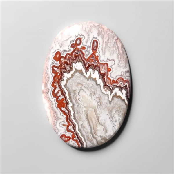 Rosita Jasper | Rosita Jasper Cabochon (55X38X6 mm) | Gemstones For Sale