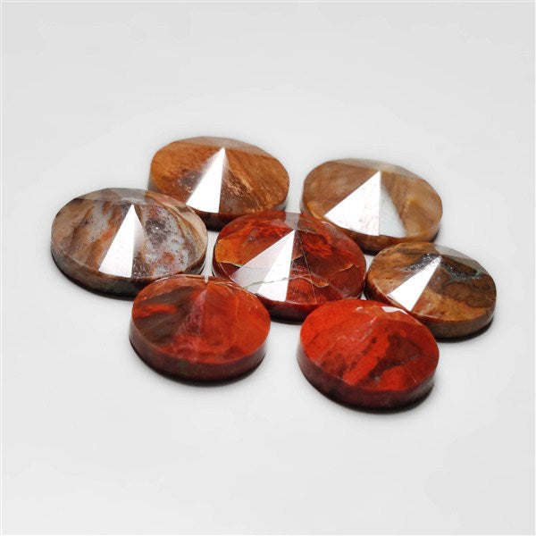 Petrified Wood | Radial Cut Arizona Petrifiedwood Lot (14 - 12 mm ...