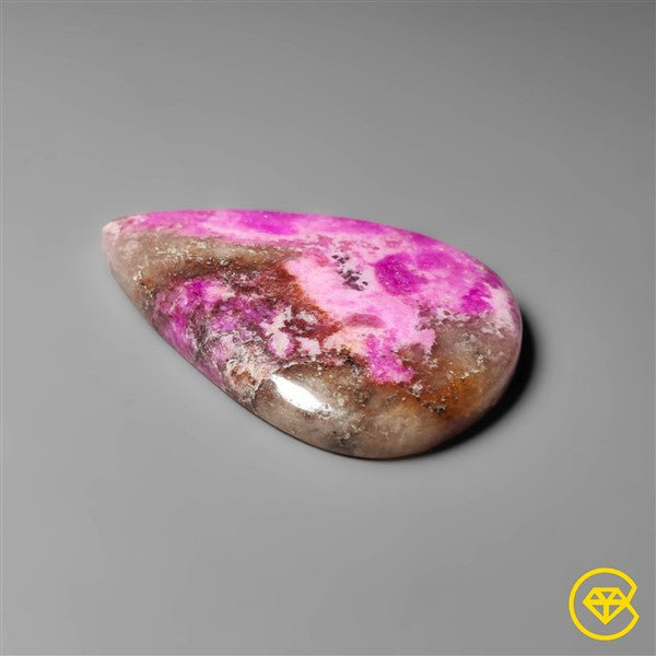 Calcite | Cobalto Calcite Cabochon (42X30X6 mm) | Gemstones For Sale